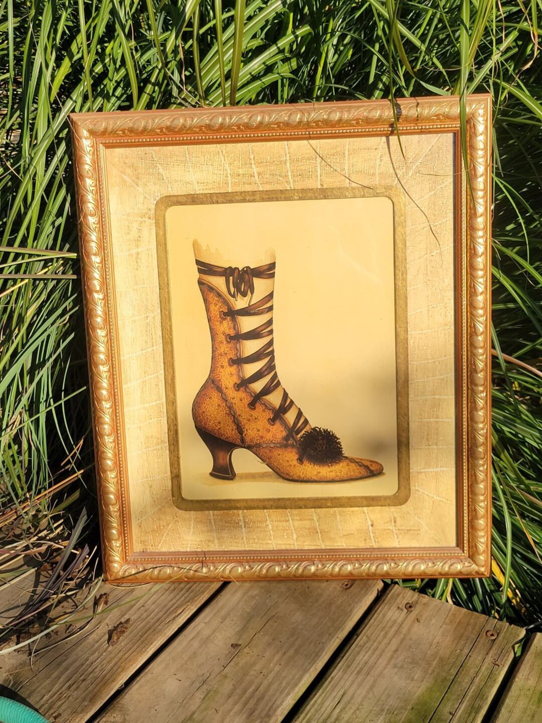 Bombay Co. Stephanie Hoppen fashionable Footwear Art Print Fiona ...