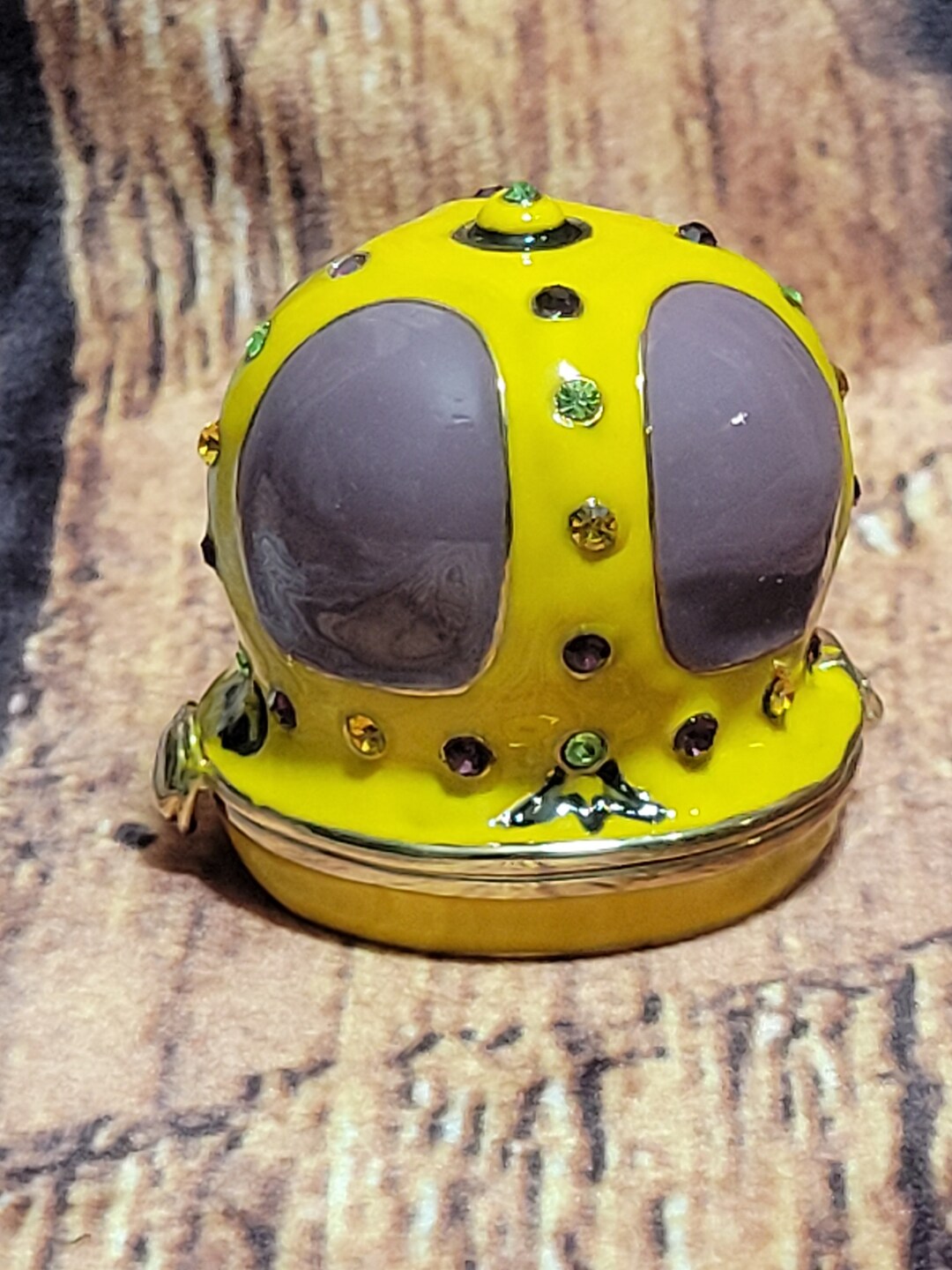Swarovski Crystal Crown Trinket Box - Etsy