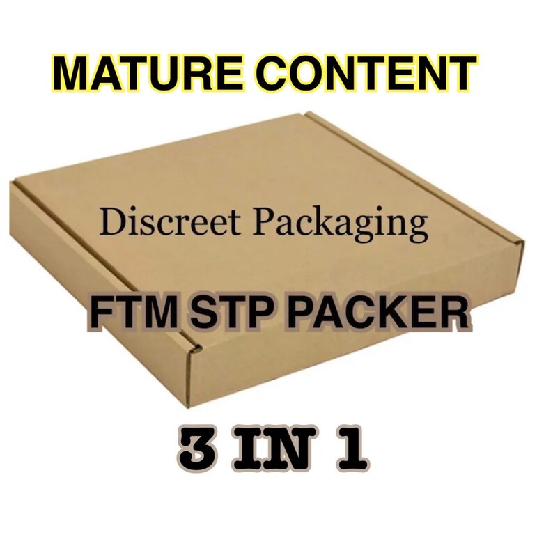 FTM STP Packer With Rod for Play 3 in 1 - Etsy