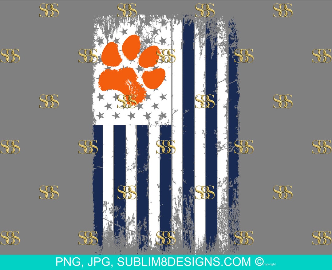 Paw Flag With White PNG ONLY - Etsy