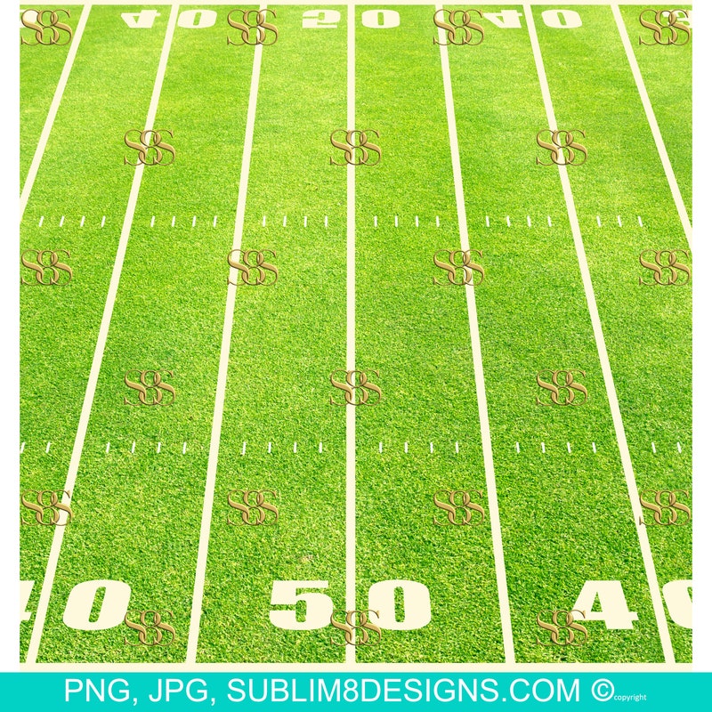 Football Field Art - Etsy