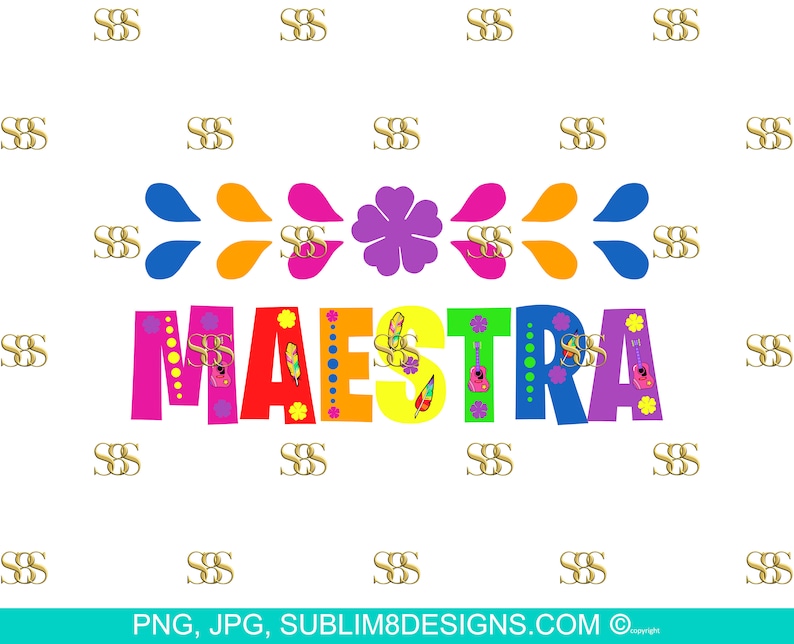 Maestra Blank Files PNG and JPG ONLY - Etsy