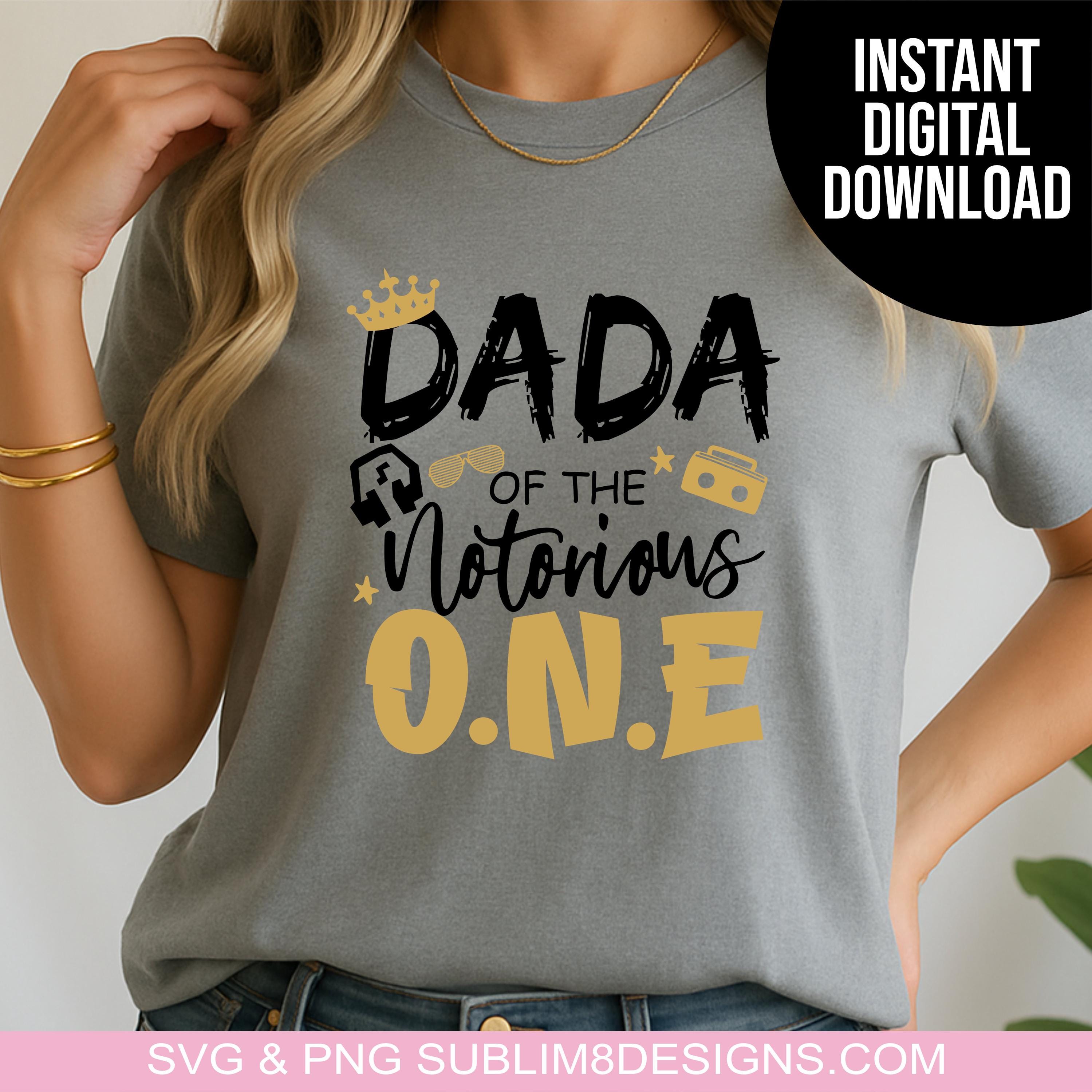 Notorious One Family Birthday SVG & PNG Bundle | 12 Matching Designs ...