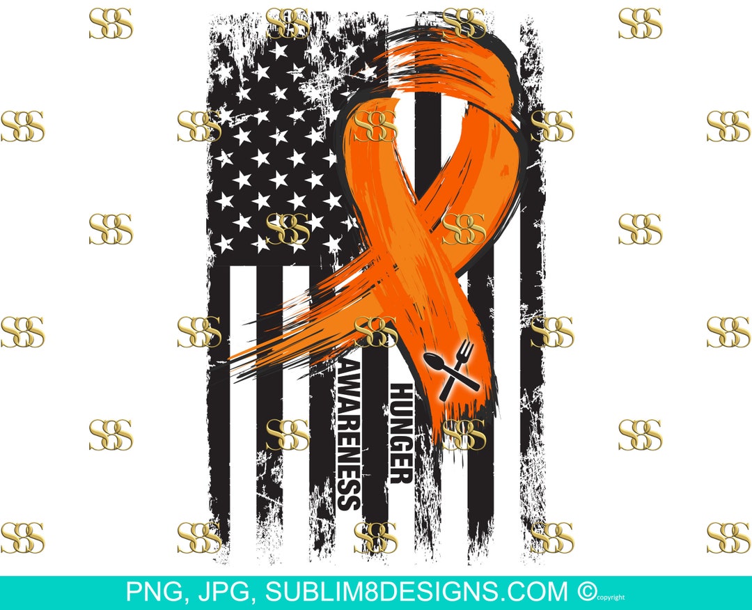 Foodbank Hunger Awareness Ribbon | Food | Meal | Awareness | Foodbank ...