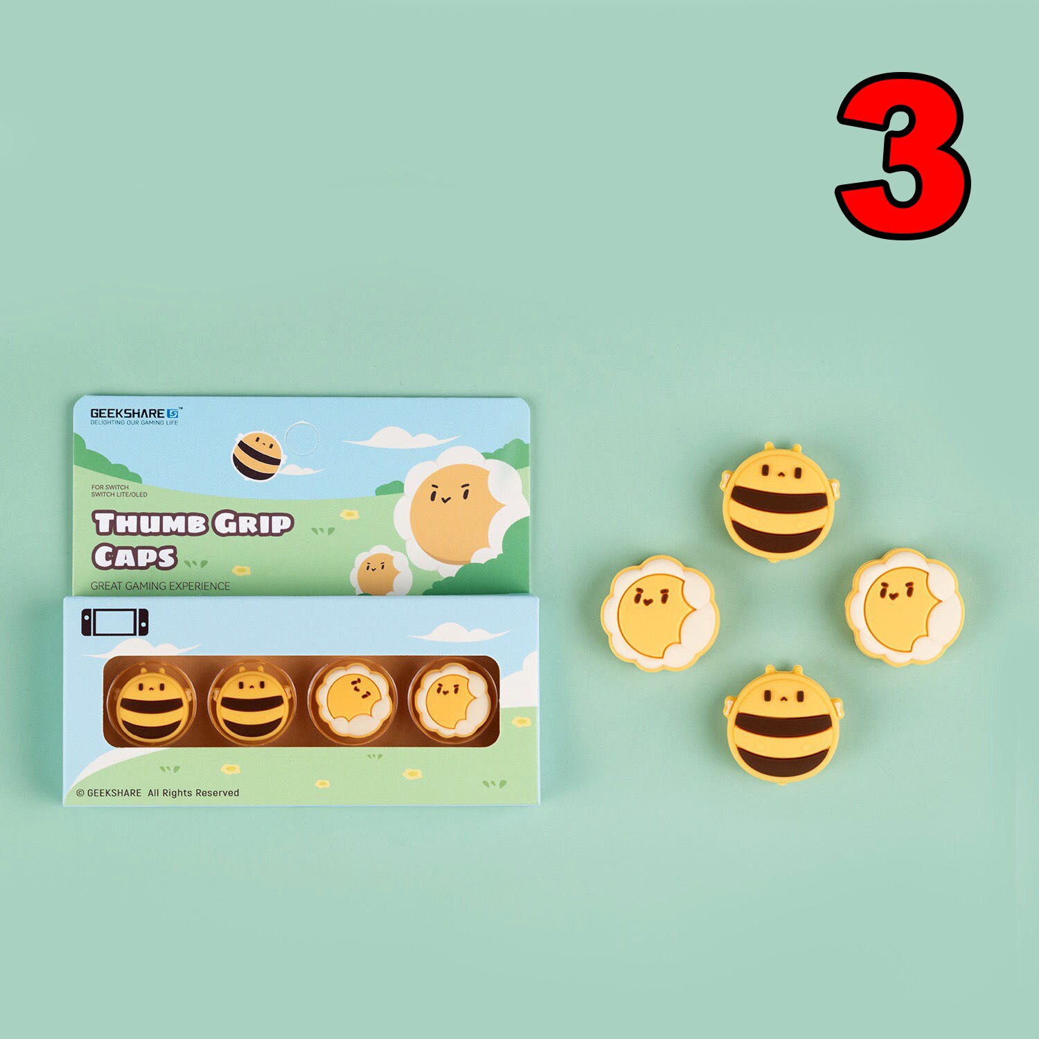 Set of 4pcs Colorful Cute Farm Animals Soft Thumb Grip Caps - Etsy