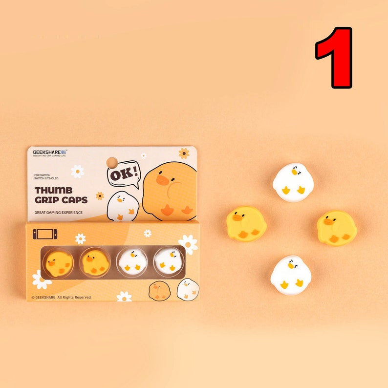 Set of 4pcs Colorful Cute Farm Animals Soft Thumb Grip Caps - Etsy