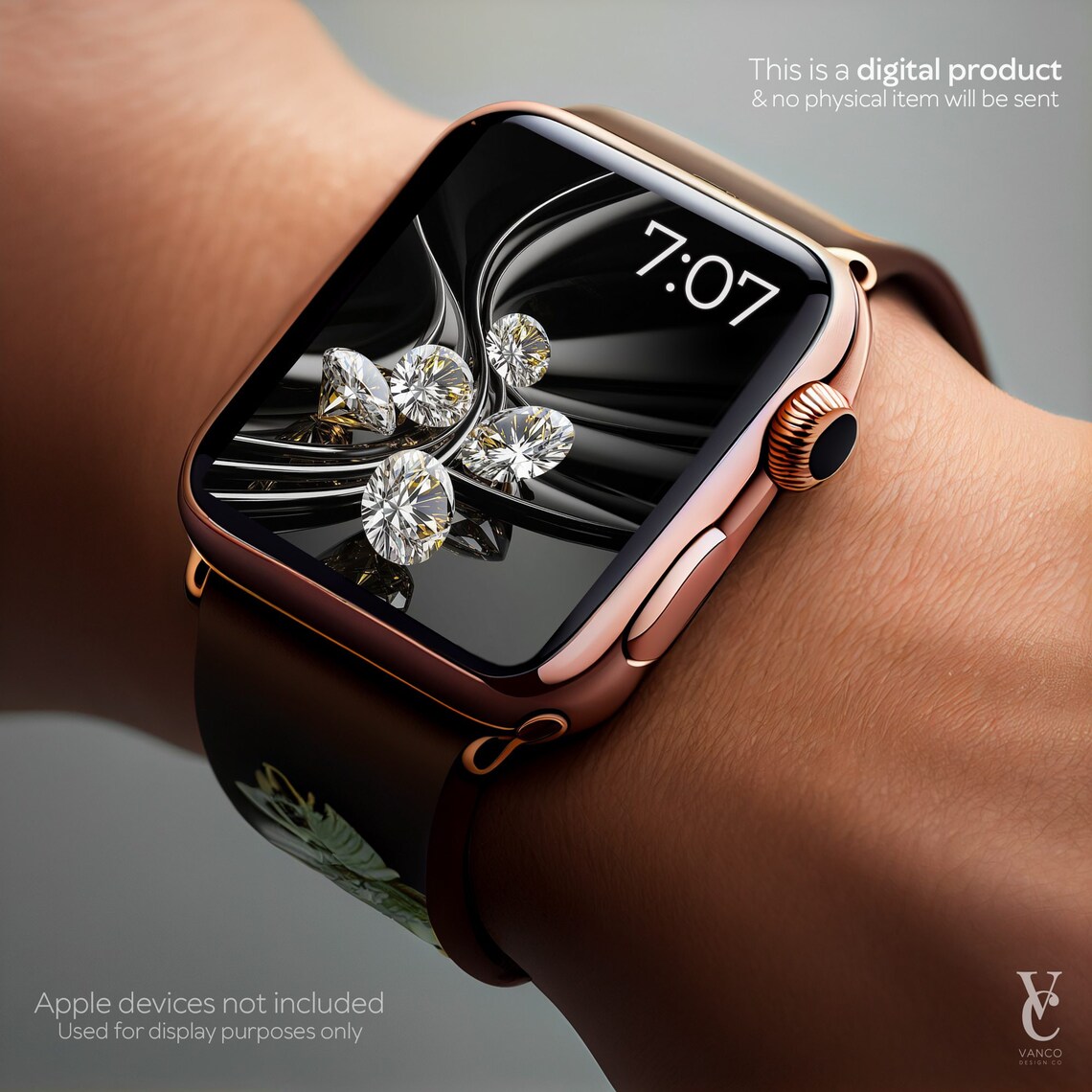 Rhinestone Apple Watch Face Wallpaper Luxury Sparkly Bling iPhone ...