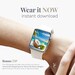 Summer Phone & Apple Watch Wallpaper, Vacation Vibe Tropical Sandy ...