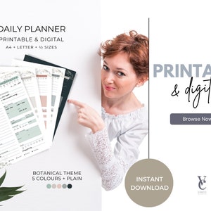 DAILY PLANNER to Do List Printable Planner Rituals & Routines, Personal ...