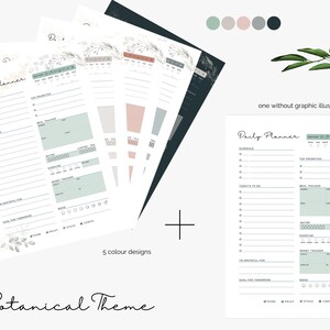 DAILY PLANNER to Do List Printable Planner Rituals & Routines, Personal ...