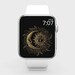 Celestial Apple Watch Wallpaper, Sun and Moon Smartwatch Background ...