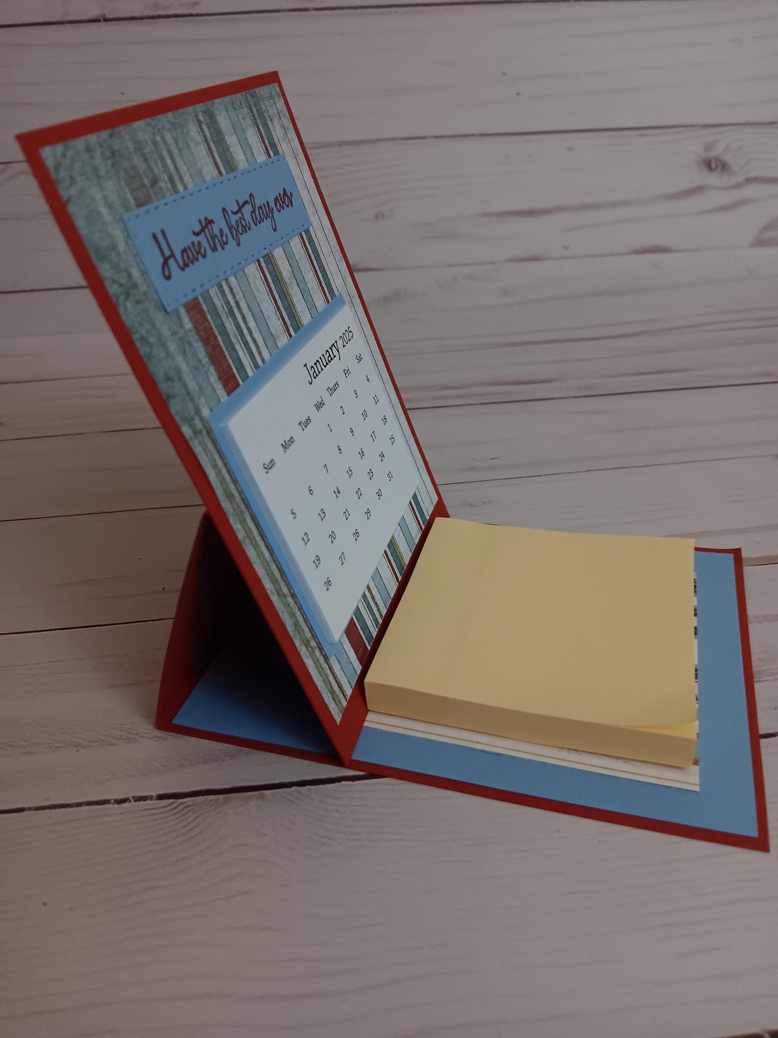 Easel Calendar With Post-it Notes, Mailable. - Etsy
