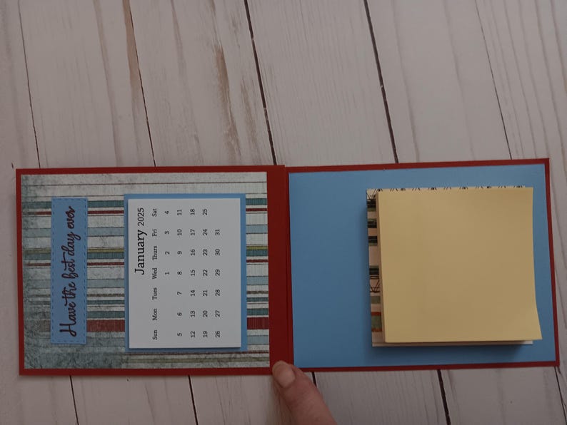 Easel Calendar With Post-it Notes, Mailable. - Etsy