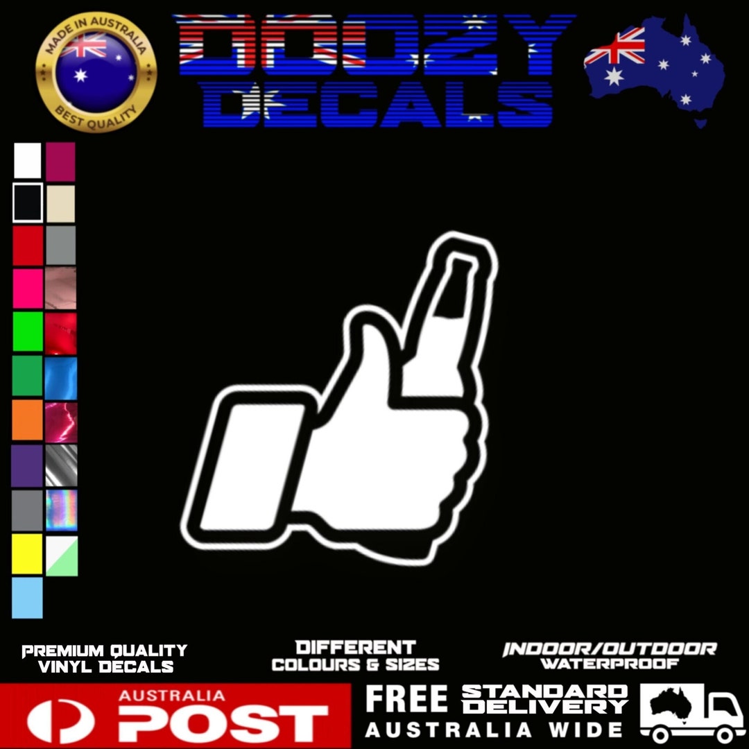 Thumbs up Beer Vinyl Decal Sticker, Car Decals, 4X4 Stickers, Motorbike ...