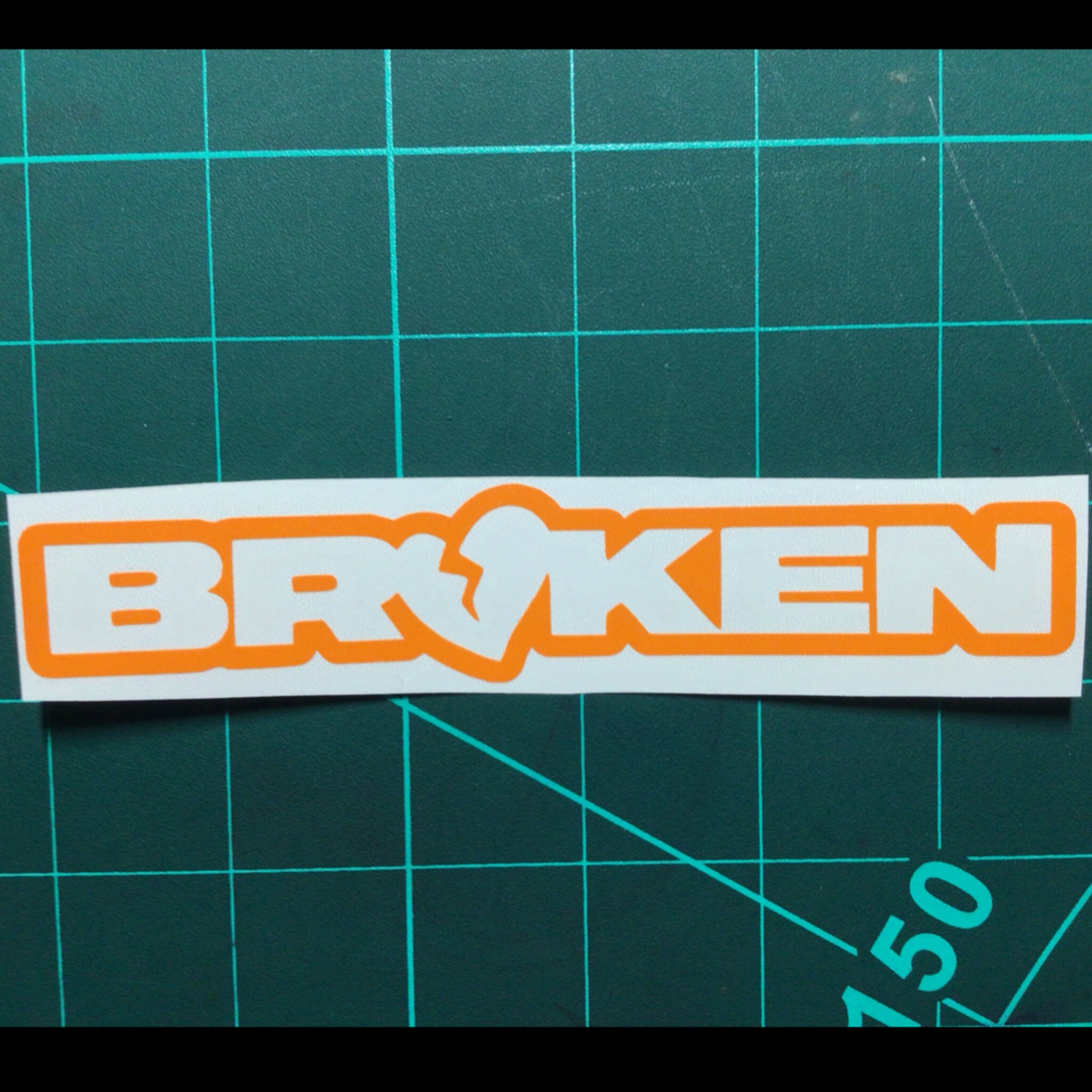 Broken JDM Vinyl Decal Sticker Jdm Car Decals Jdm Vinyl - Etsy Australia