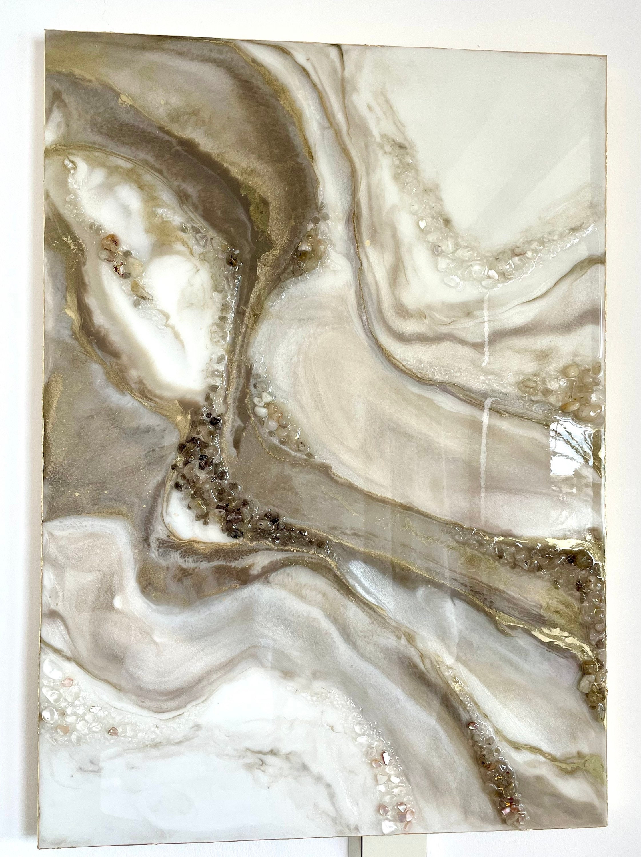 Abstract Wall Large Painting, Resin Art , Modern Original 3D Wall Art ...