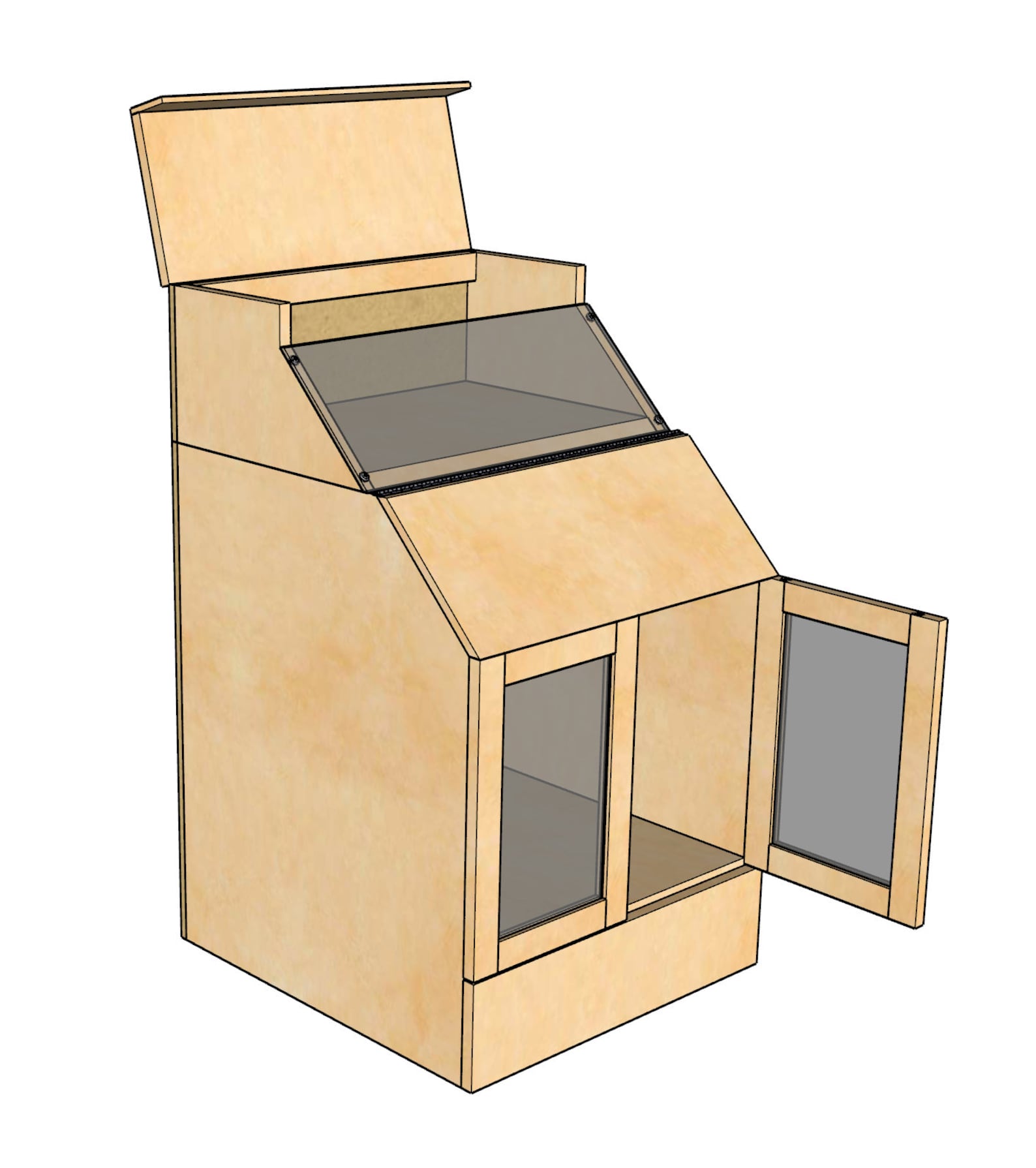 3D Printer Enclosure Build Plans, CNC Enclosure Plan Print Files, 3D ...