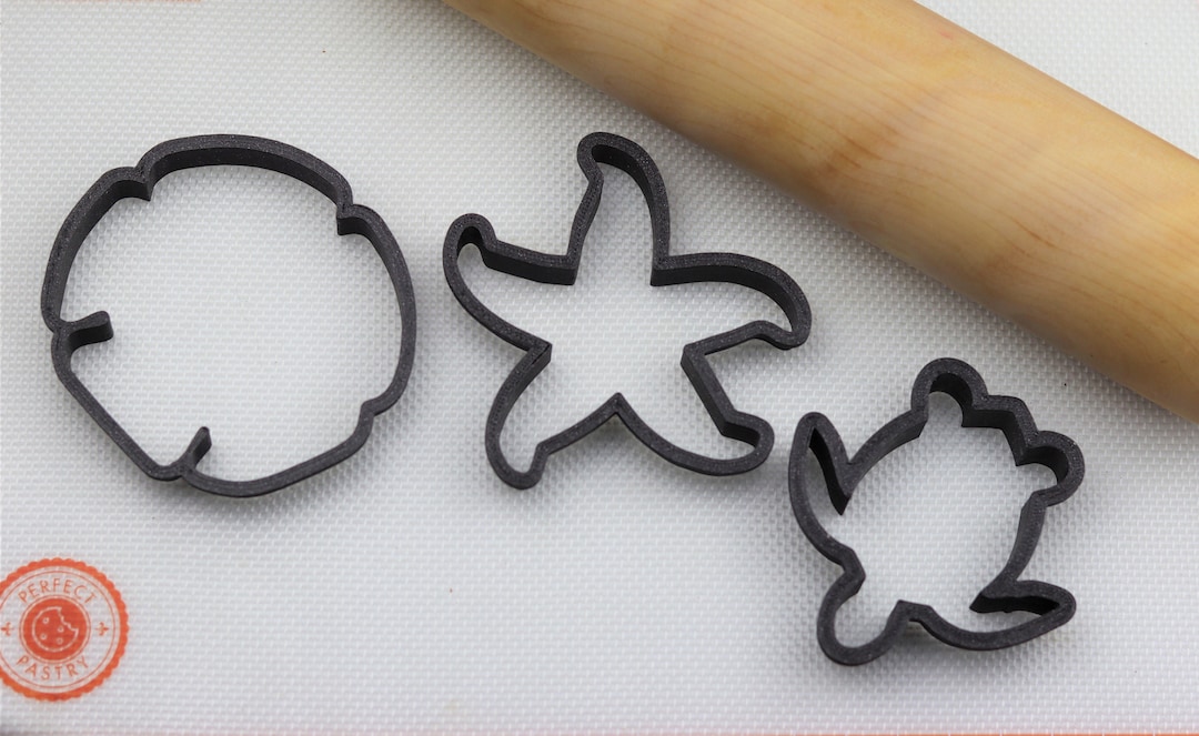 Ocean Life Cookie Cutter Set, Sea Life Cookie Cutter Set With Starfish ...