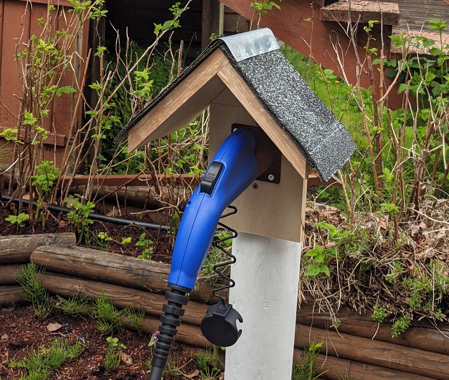 EV Charger Plug Wall Holder, J1772 Plug Holder for EV Car, 3D Printed ...