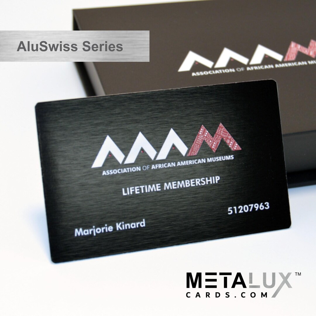 Custom Printed Metal Cards | Credit Card Sized | Aluminum for ...