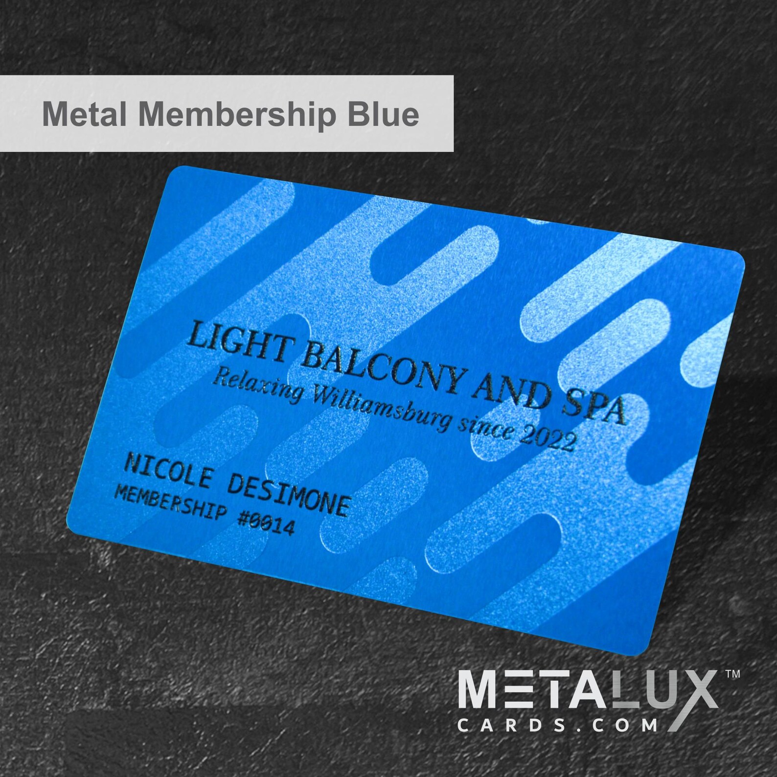 Custom Printed Metal Cards | Credit Card Sized | Aluminum for ...