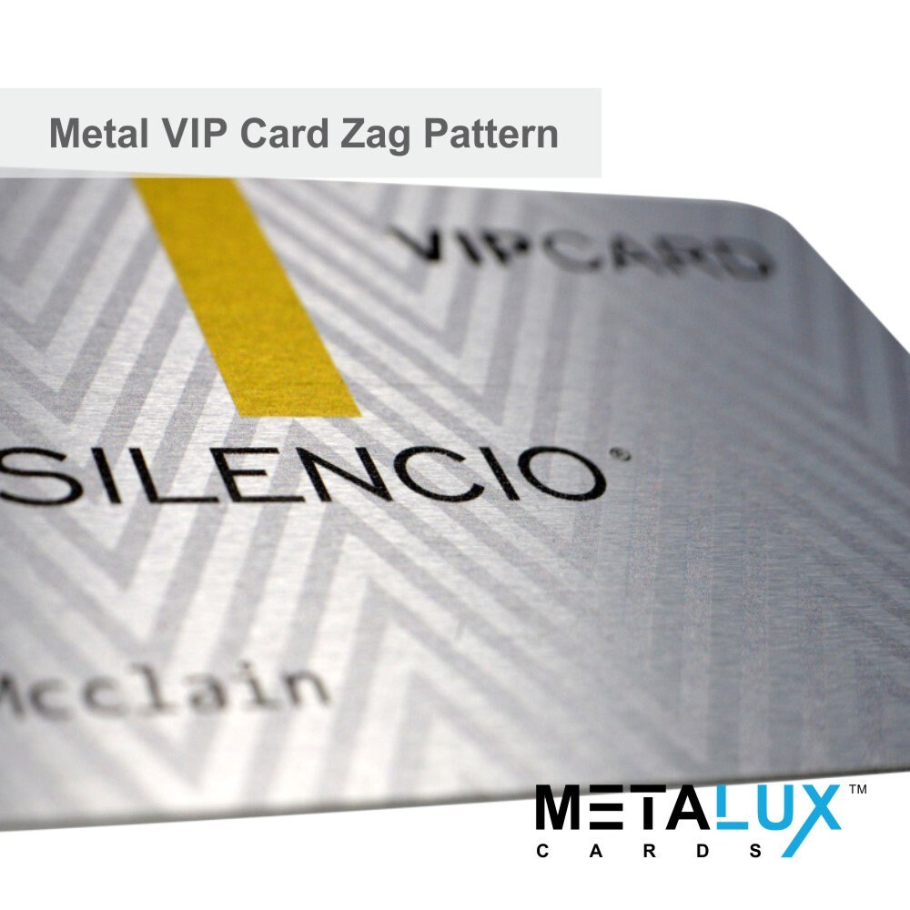 Custom Printed Metal Cards Credit Card Sized Aluminum for | Etsy