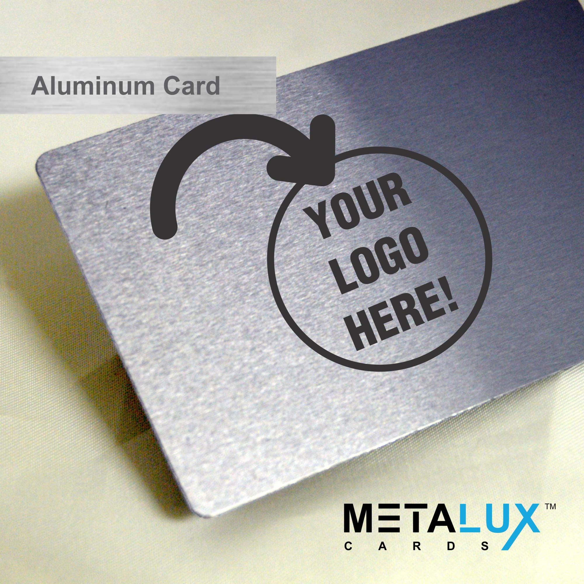 PRIVATE ADDRESS 1 Custom Printed Metal Cards Aluseries Upgraded to ...