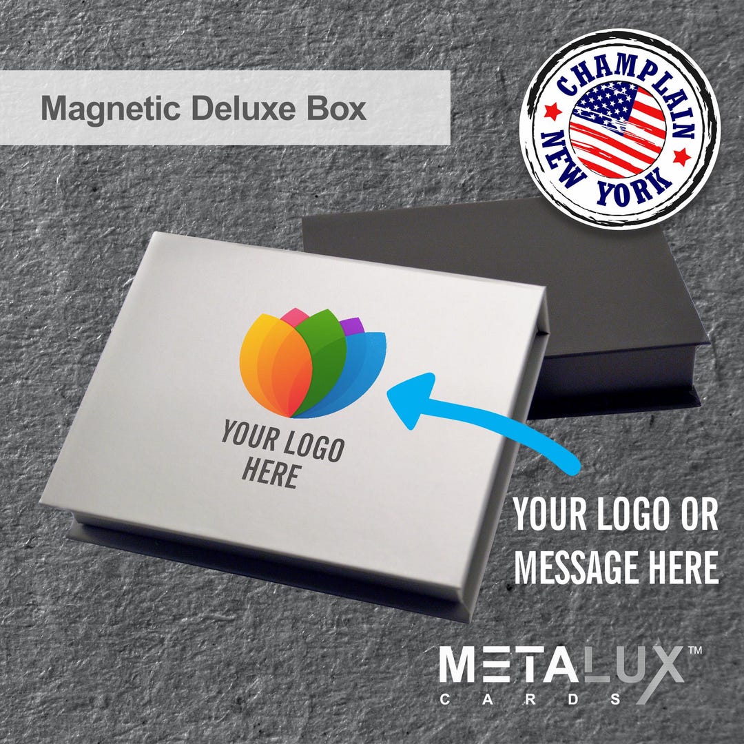 Deluxe Monaco Magnetic Boxes Card Holder – Holds Our High End Metal ...