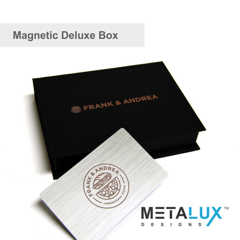 Deluxe Magnetic Boxes Card Holder Holds Our High End Metal Cards, Can ...