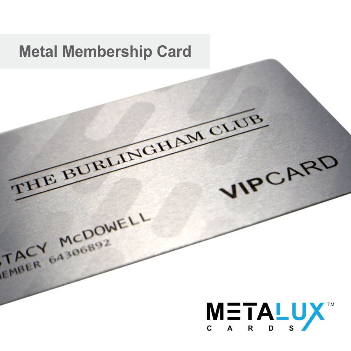 Custom Printed Metal Cards Credit Card Sized Aluminum for - Etsy