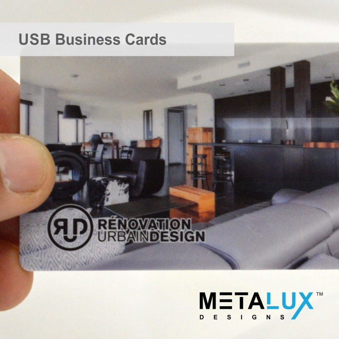 USB Memory Stick Flash Drive Wallet Size | USB Business Card Custom ...