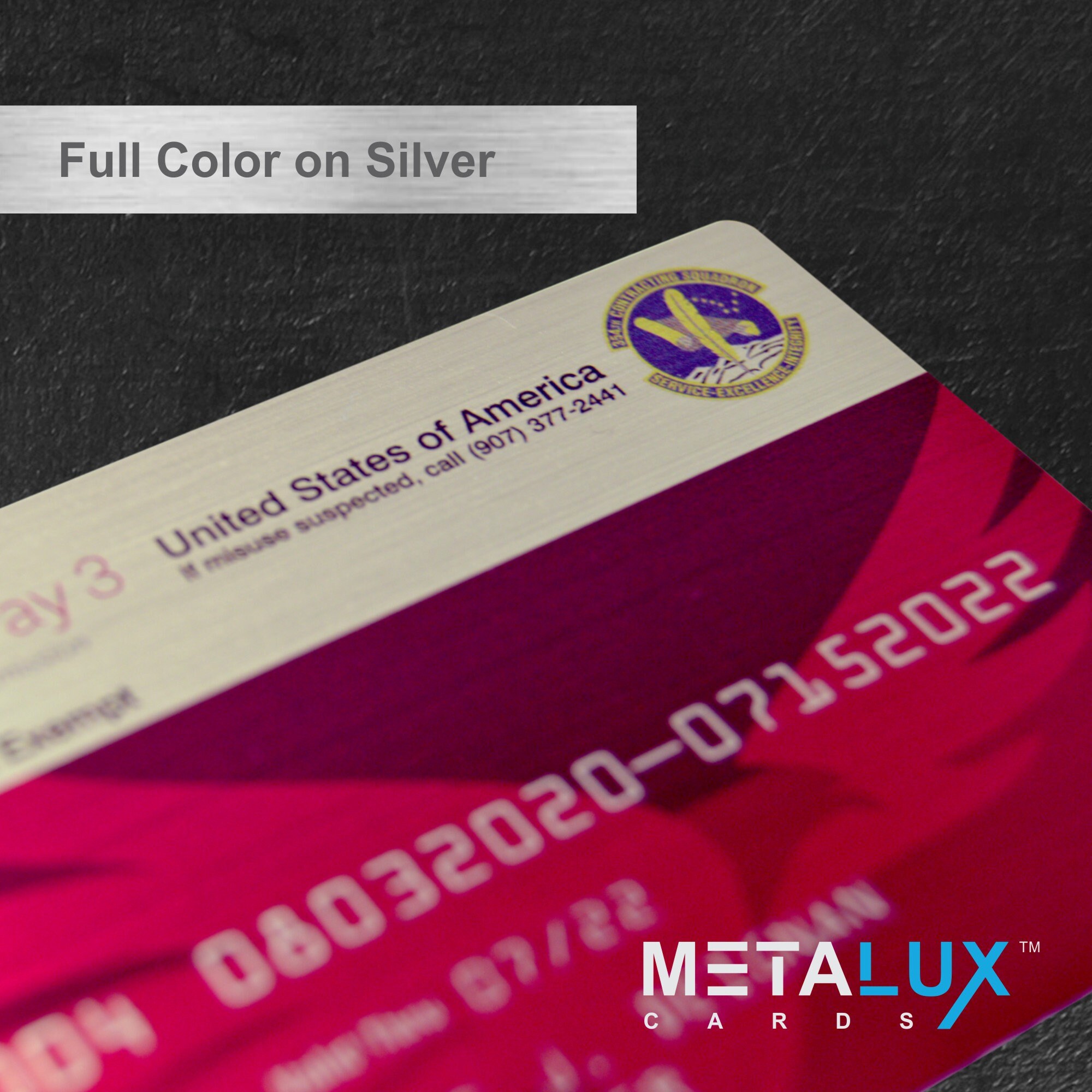 Custom Printed Metal Gold Cards Credit Card Sized Business, Membership ...