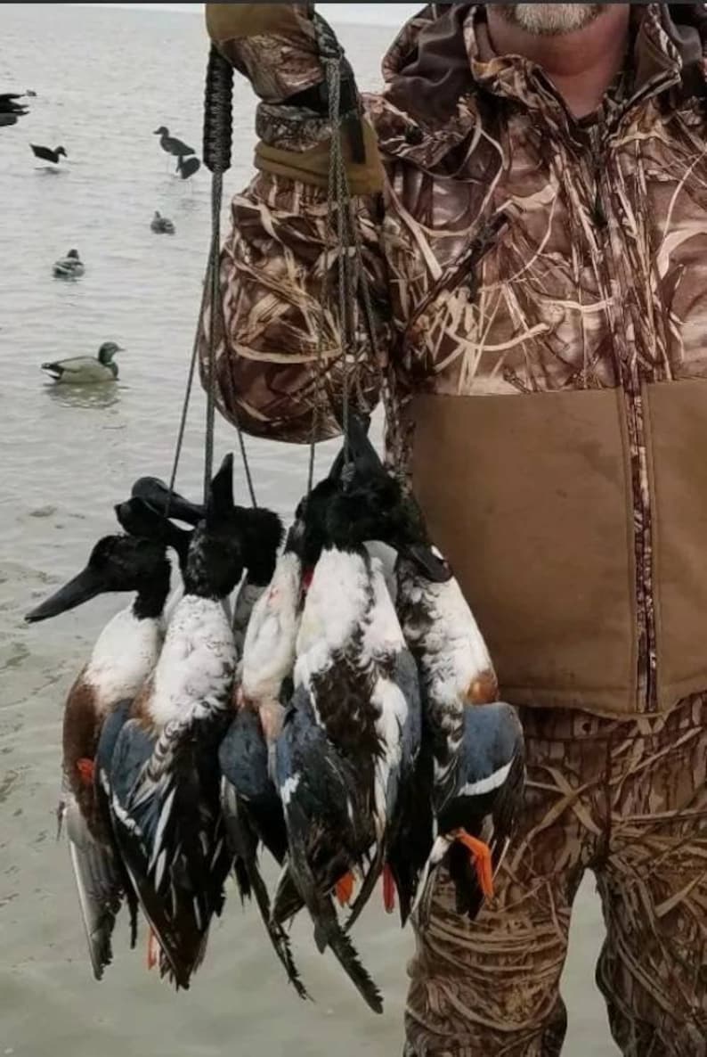 Deluxe Handmade 550 Paracord Game Tote Carrier Ducks Geese Waterfowl ...