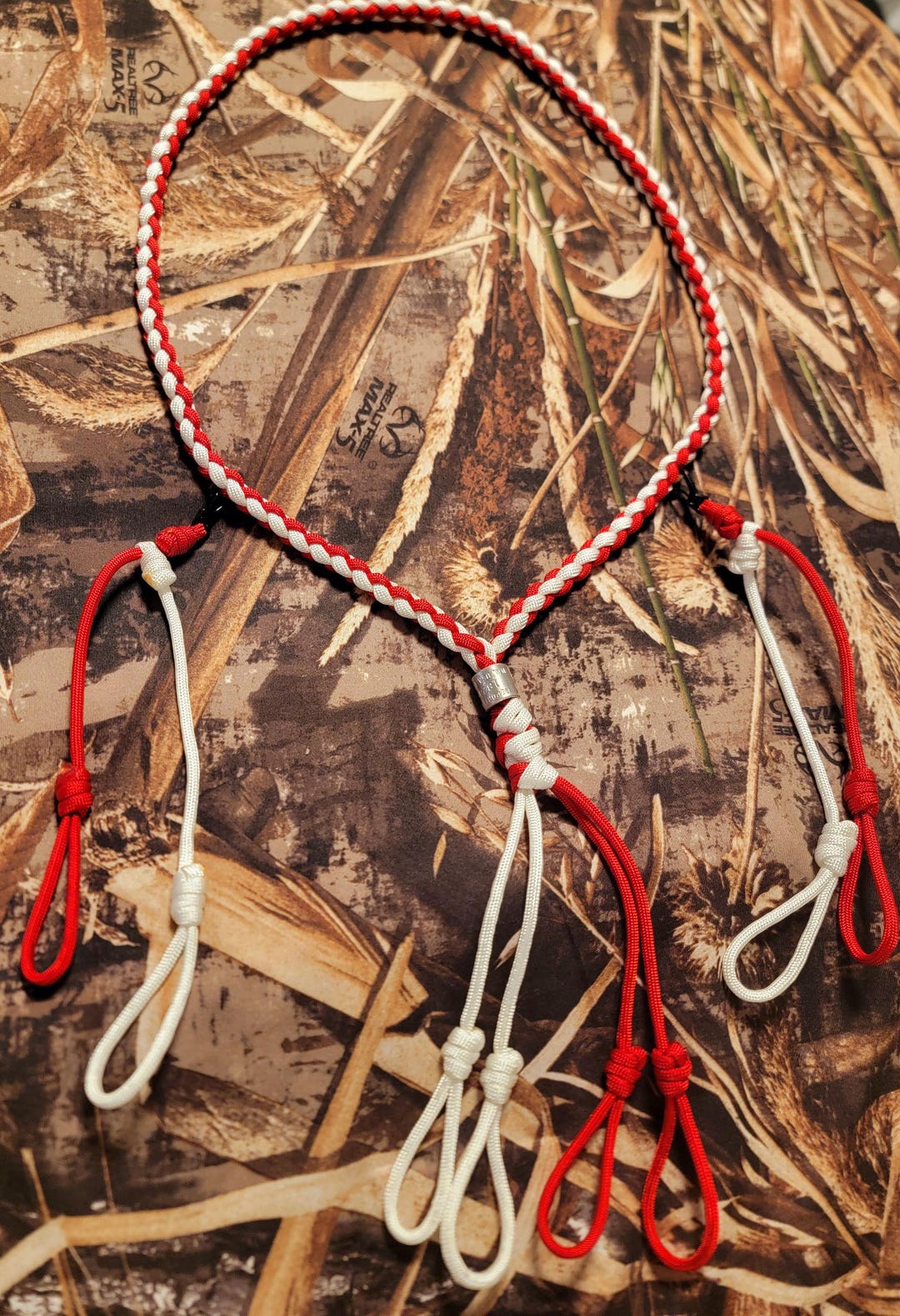 Deluxe Custom 550 Paracord Braided Duck Call Lanyard W/ Duck Leg Band ...