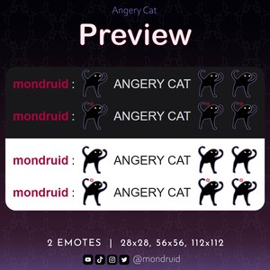 EMOTE | Angery Cat Meme | Twitch | Youtube | Discord | Streamer ...