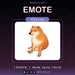 EMOTE Cheems Twitch Youtube Discord Streamer Resources Cheems Meme Dog ...