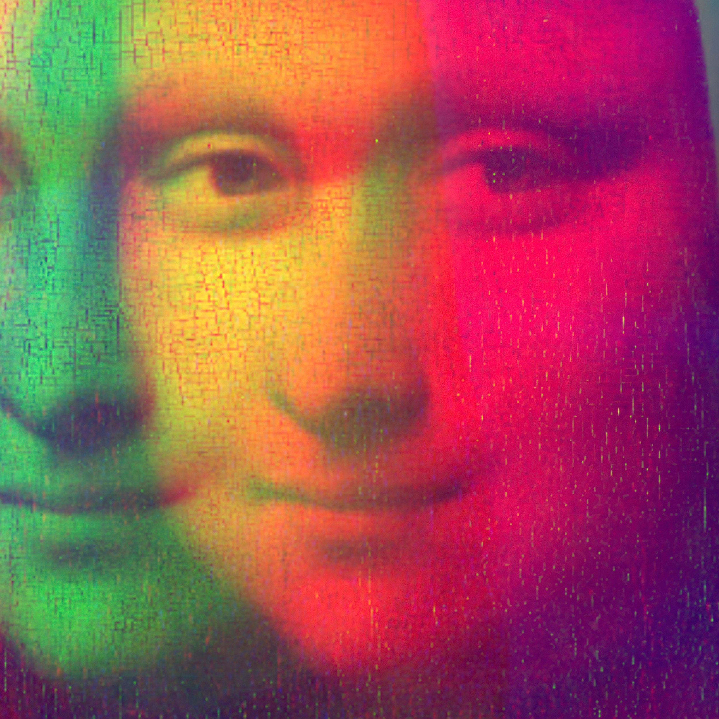 Altered Vintage Painting "mona Lisa" by Leonardo Da Vinci. Digital File ...