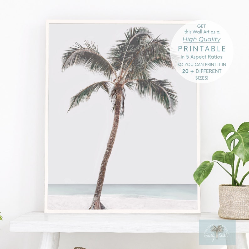 Modern Beach Print Set of 5 Printables, Modern Coastal Wall Art Gallery ...