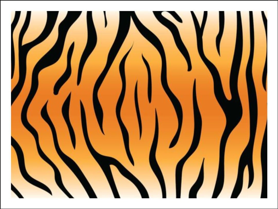 Tiger Print Cake Wrap Edible Icing Animal Cake Topper Decorations 4 ...
