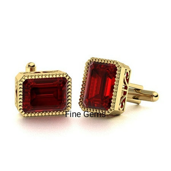 Gemstone Cufflinks - Etsy