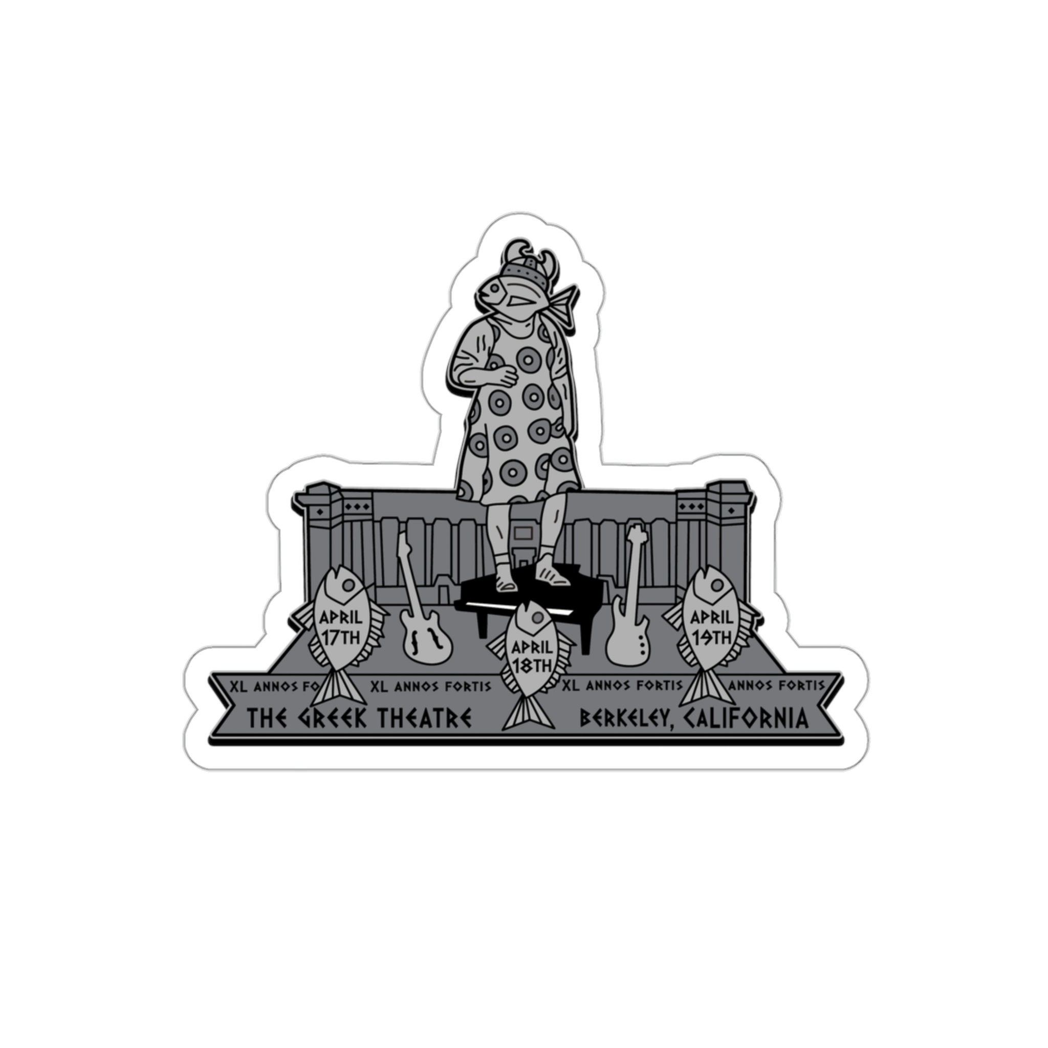 Phish the Greek 2023 Event Die Cut Sticker by FSBD - Etsy