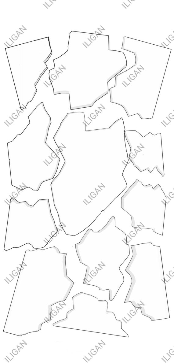 SHATTERED GLASS ART | Etsy