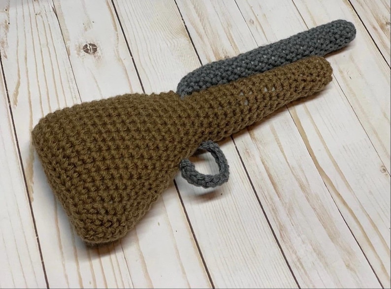 Crochet Shotgun, Photo Prop, Newborn Photography, Toy Gun , Hunter’s ...