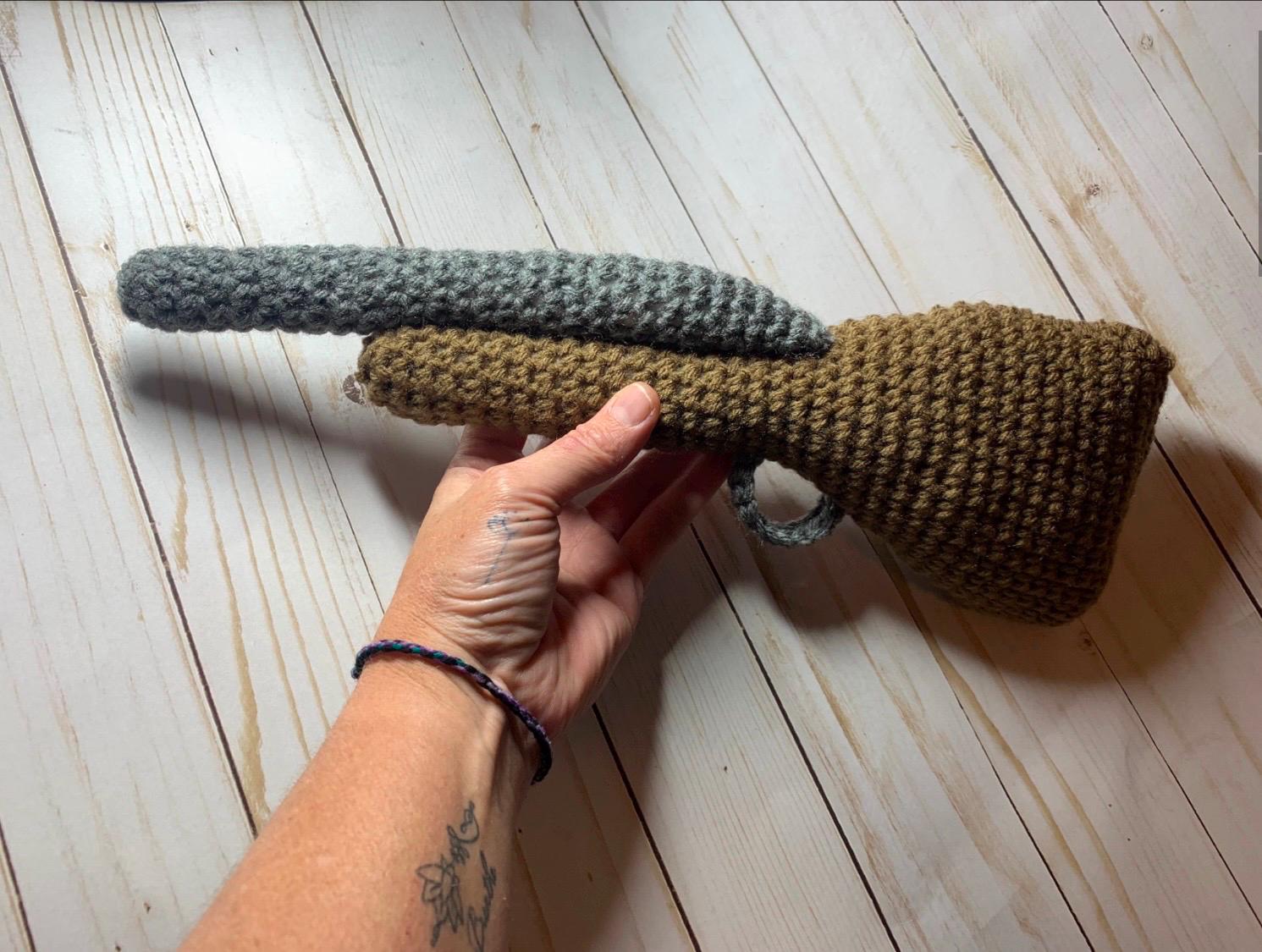 Crochet Shotgun, Photo Prop, Newborn Photography, Toy Gun , Hunter’s ...