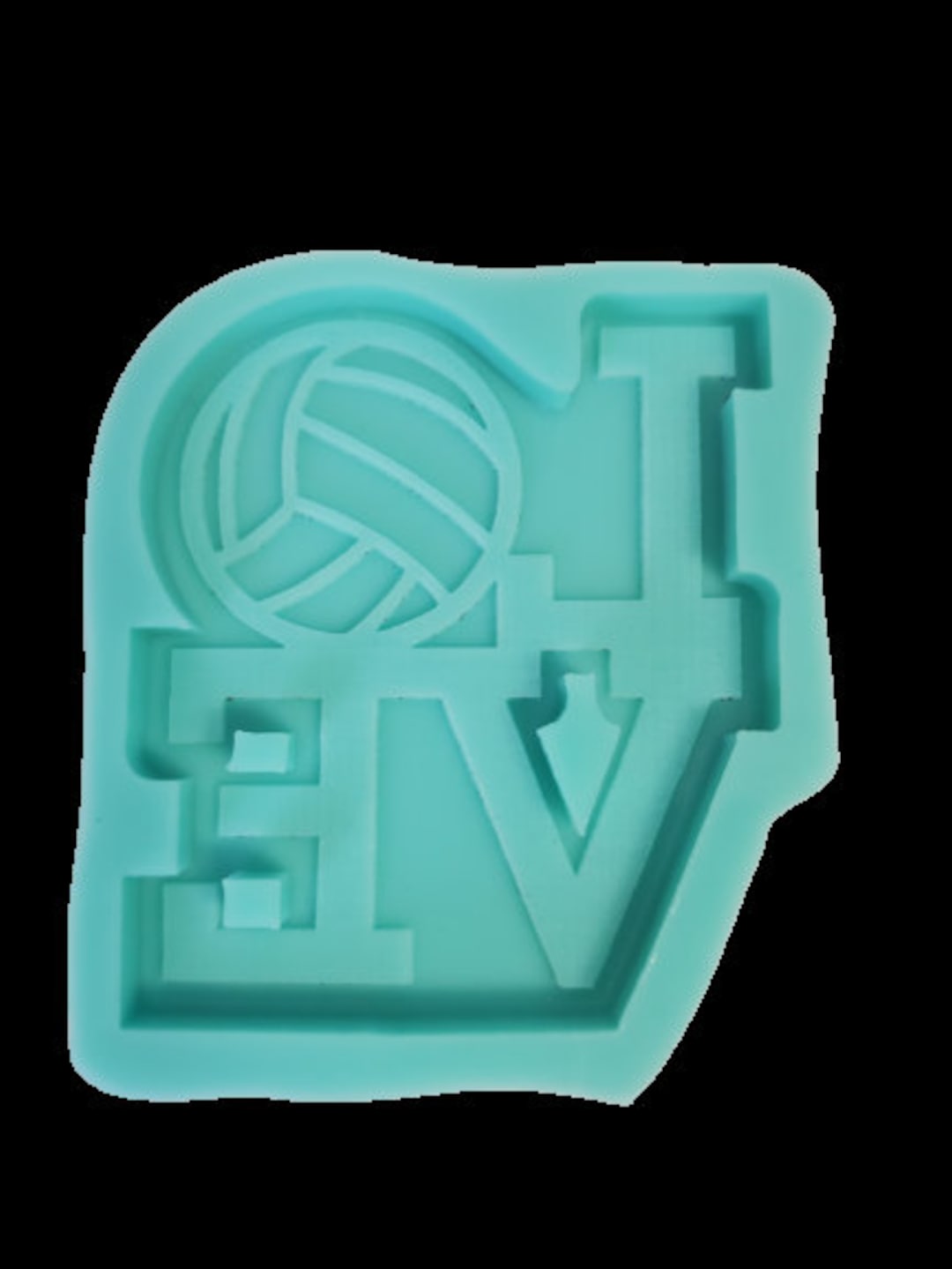 Silicone Mold, Volleyball Silicone Mold, Resin Mold, Volleyball - Etsy