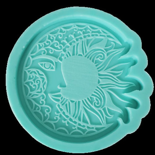 Silicone Mold Sun Moon Mold Coaster Mold Celestial Mold - Etsy