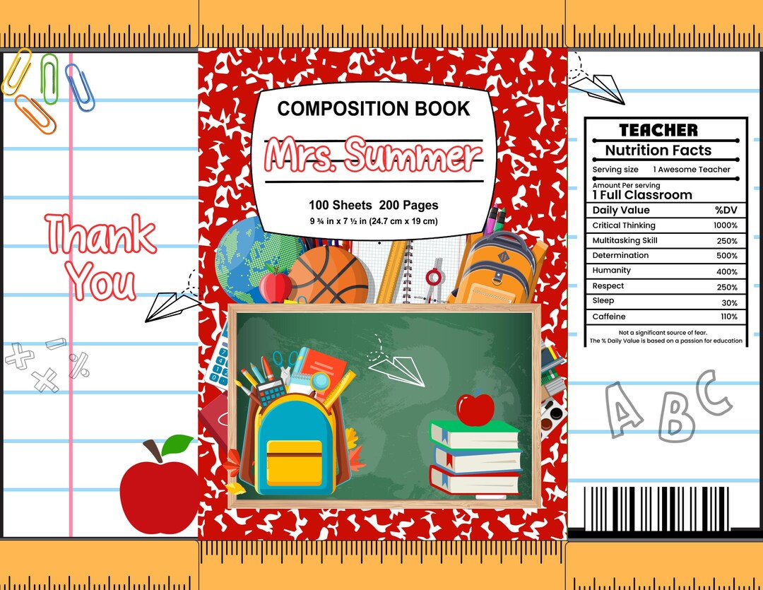 Teacher Appreciation Canva Editable Bundle/templates/party Favor ...