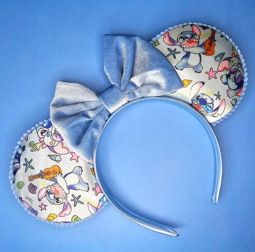 Stitch Print Ears - Etsy