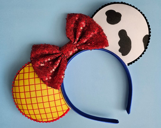 Toy Story Classic Fabric - Mouse Ears Headband - Etsy