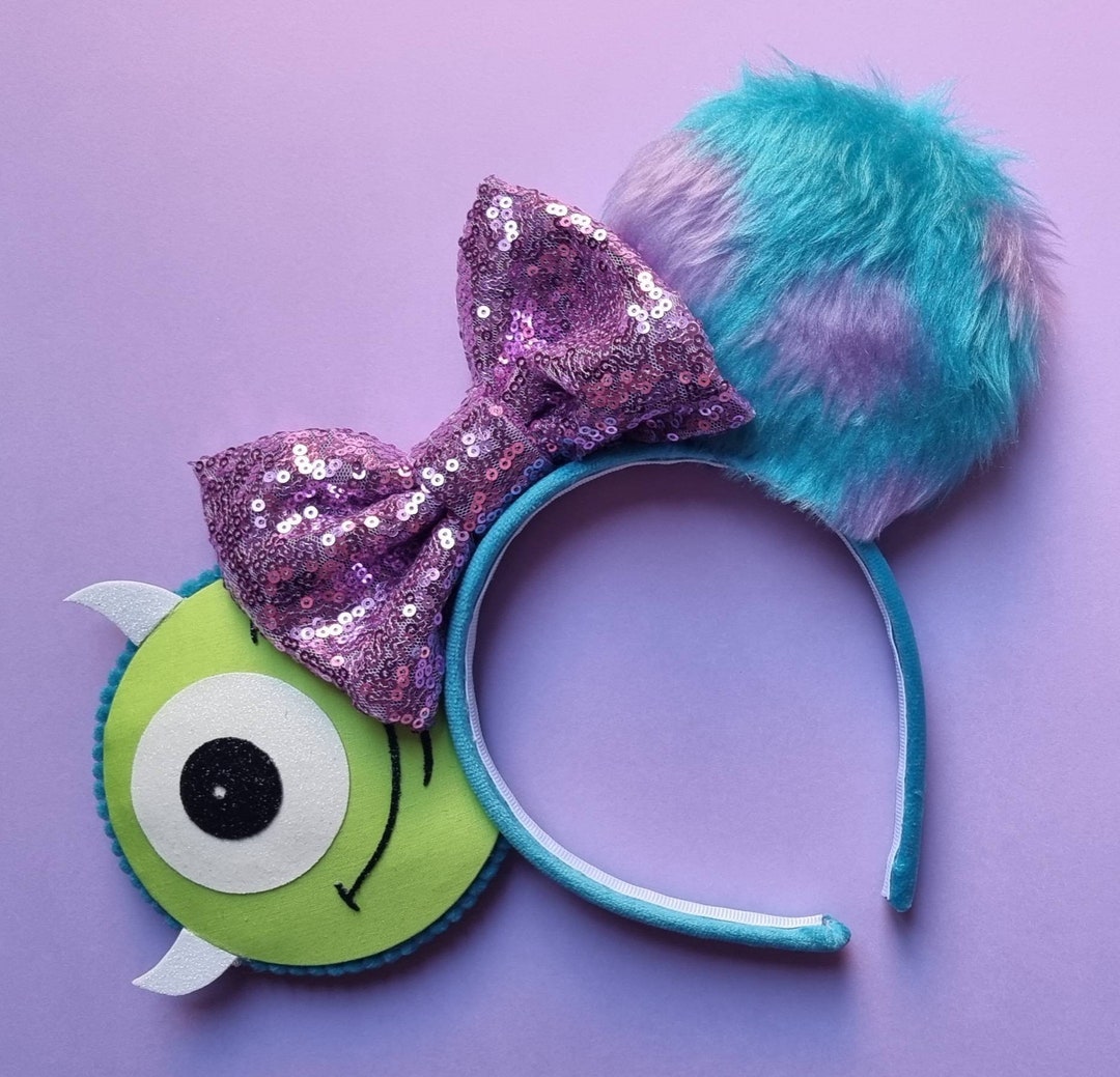 Monsters Inc - Mouse Ears Headband - Etsy
